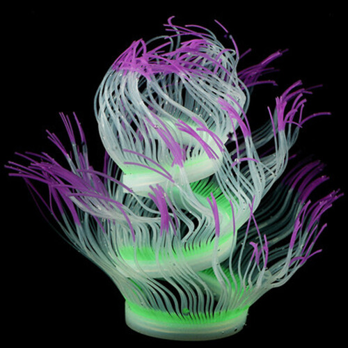 Decorazioni atossiche per acquario, ornamenti in morbido gel di silice ...