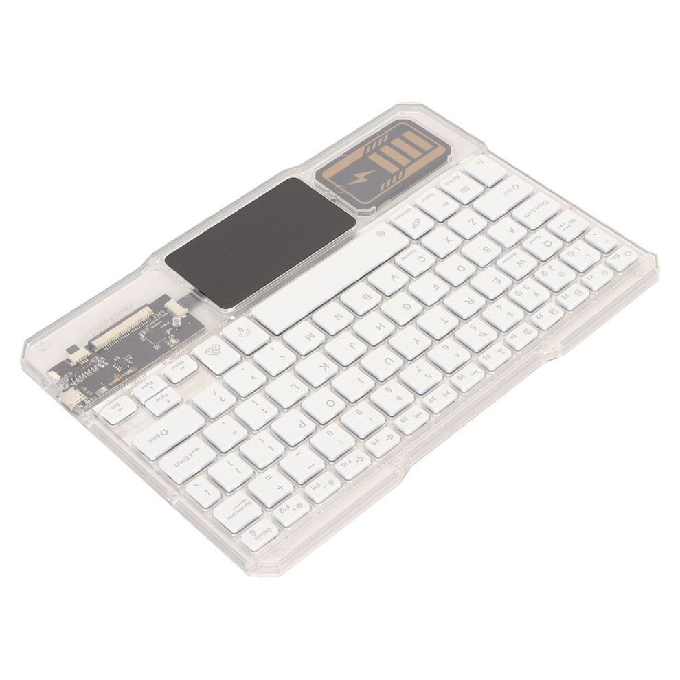Bluetooth-Tastatur für Laptops, ultradünnes Design, wiederaufladbarer ...
