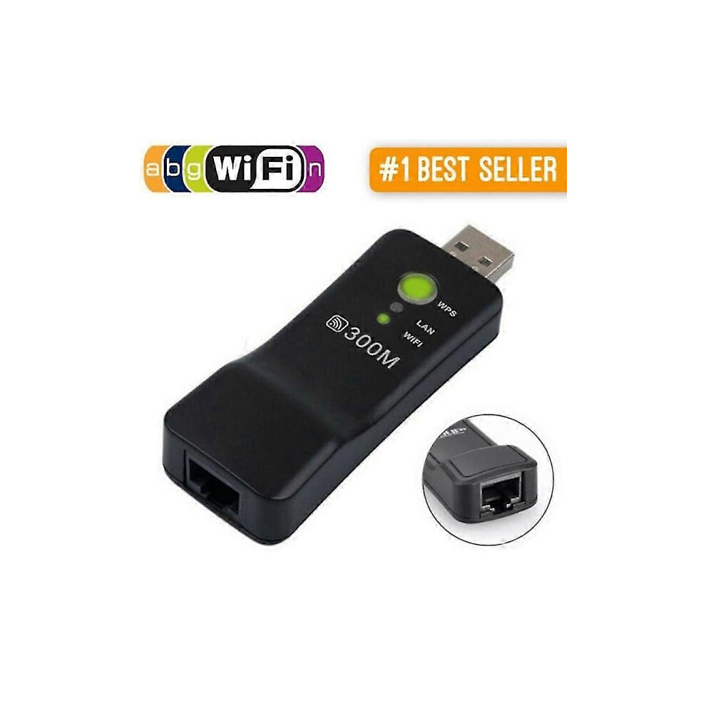 Smart TV to Uwa-br100 Wifi Wireless USB Lan Adapter Wifi Repeater on OnBuy