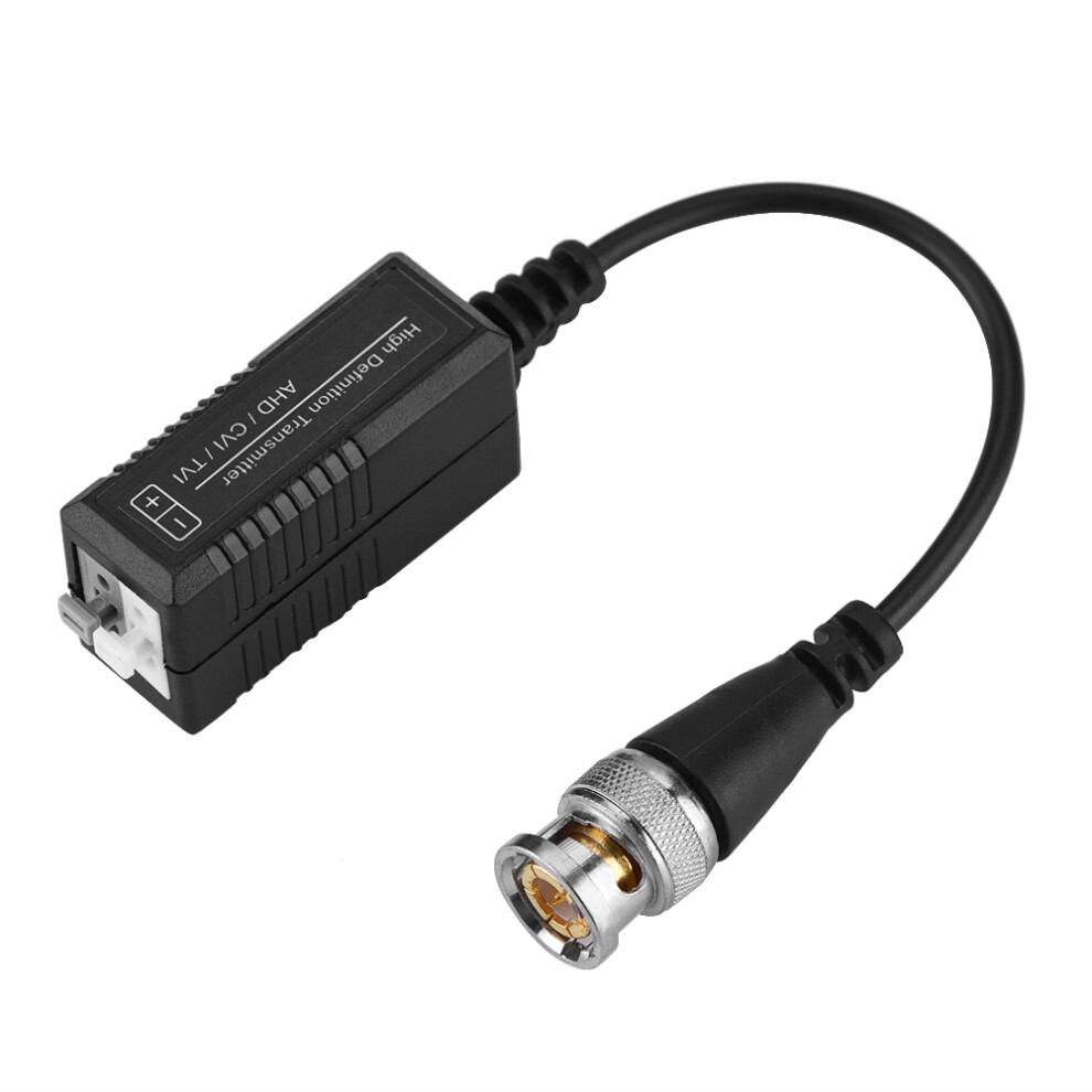 Émetteur-récepteur balun vidéo CCTV pour caméras de sécurité HD, rejet ...