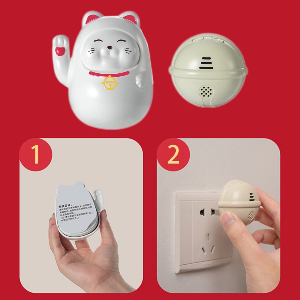 Sonnette sans fil Cat Doorbell Home à génération automatique ...