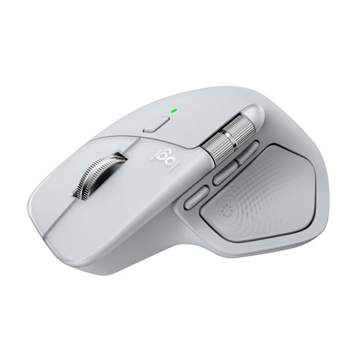 Mouse - Logitech - MX Master 4 - Ergonomic - Bluetooth - Light Silver ...