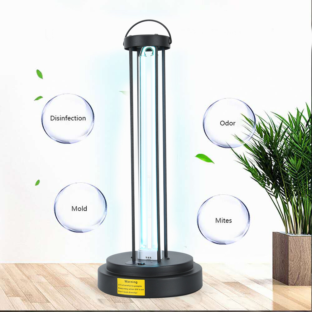 Ampoule de désinfection UV sans ozone, lampe UVC avec télécommande pour ...