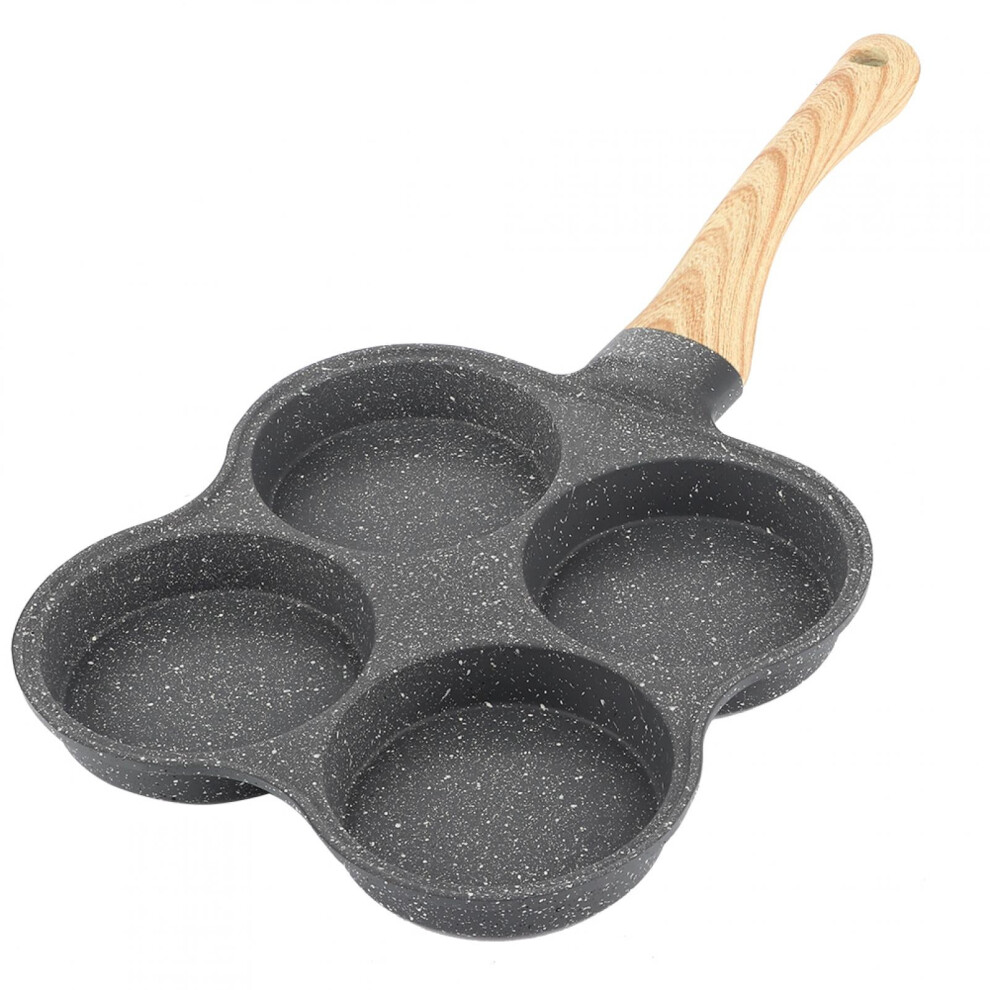 Heaveant Omelet Pan, 4Hole Omelet Pan Non Stick Frying Pans Breakfast ...
