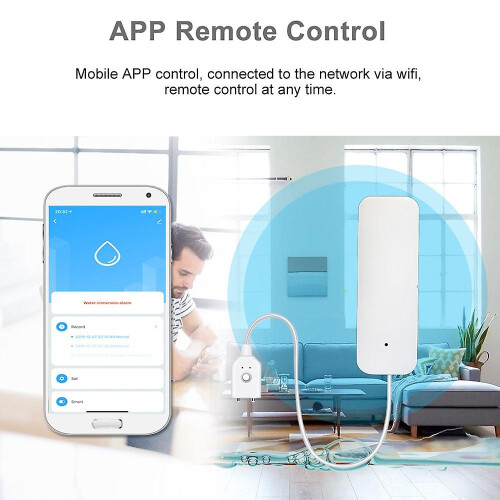 (4Pcs) Tuya Home Alarm Water Leakage Alarm Independent WIFI Water Leak ...