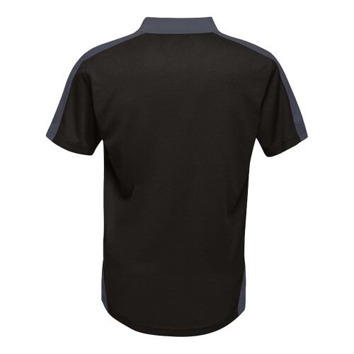 (XXL, Black/Seal Grey) Regatta Professional Mens Contrast Coolweave ...