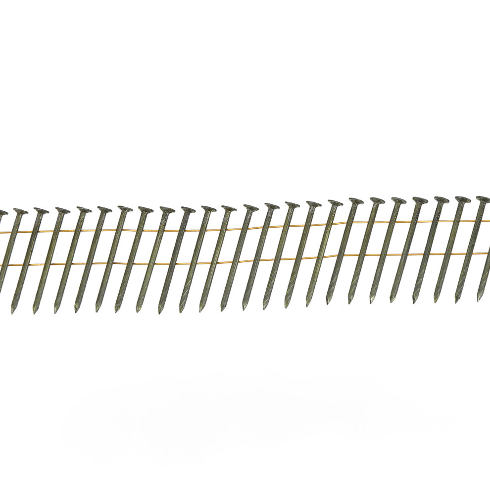40 Rolls Coil Nails 16,000 Counts 2.1x38mm Steel Roofing Nails on OnBuy