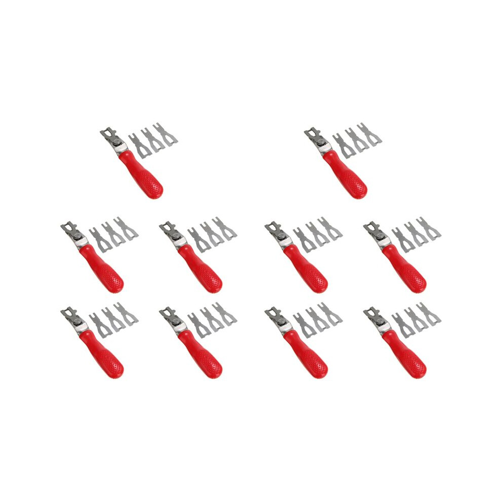 10X 30 Blade Vinyl Flooring Welding Cutting Kit Floor Crafts Carpet ...