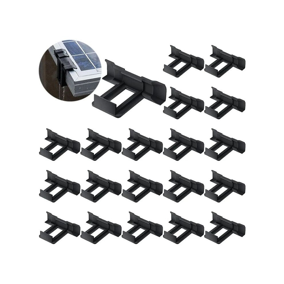 50PCS 30mm Solar Panel Water Drainage Clips ASA Photovoltaic Panel ...