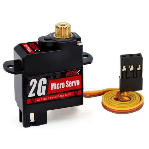 NEEBRC 2G Metal Gear Digital Servo Motor for RC Car Airplanes Fixed ...