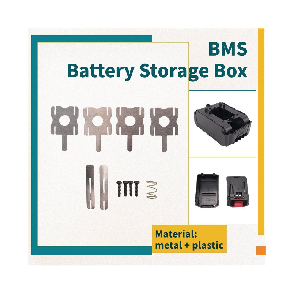 Power Tools Case BMS 21V Battery Storage Box for Wireless Electric ...