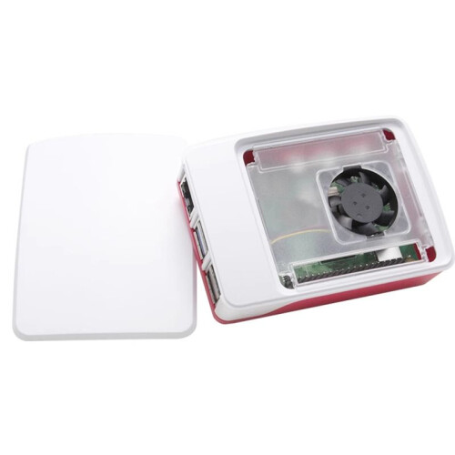 For Raspberry Pi 5 Heat Sink Case with PWM Temperature Controlled Fan ...