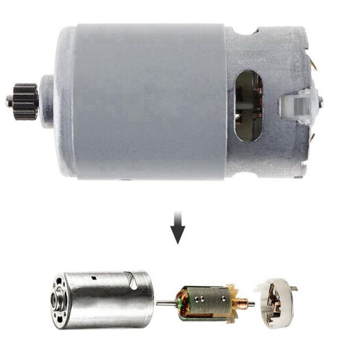 2X RS550 18V 19500 RPM Motor with Two-Speed 11 Teeth and High Torque ...