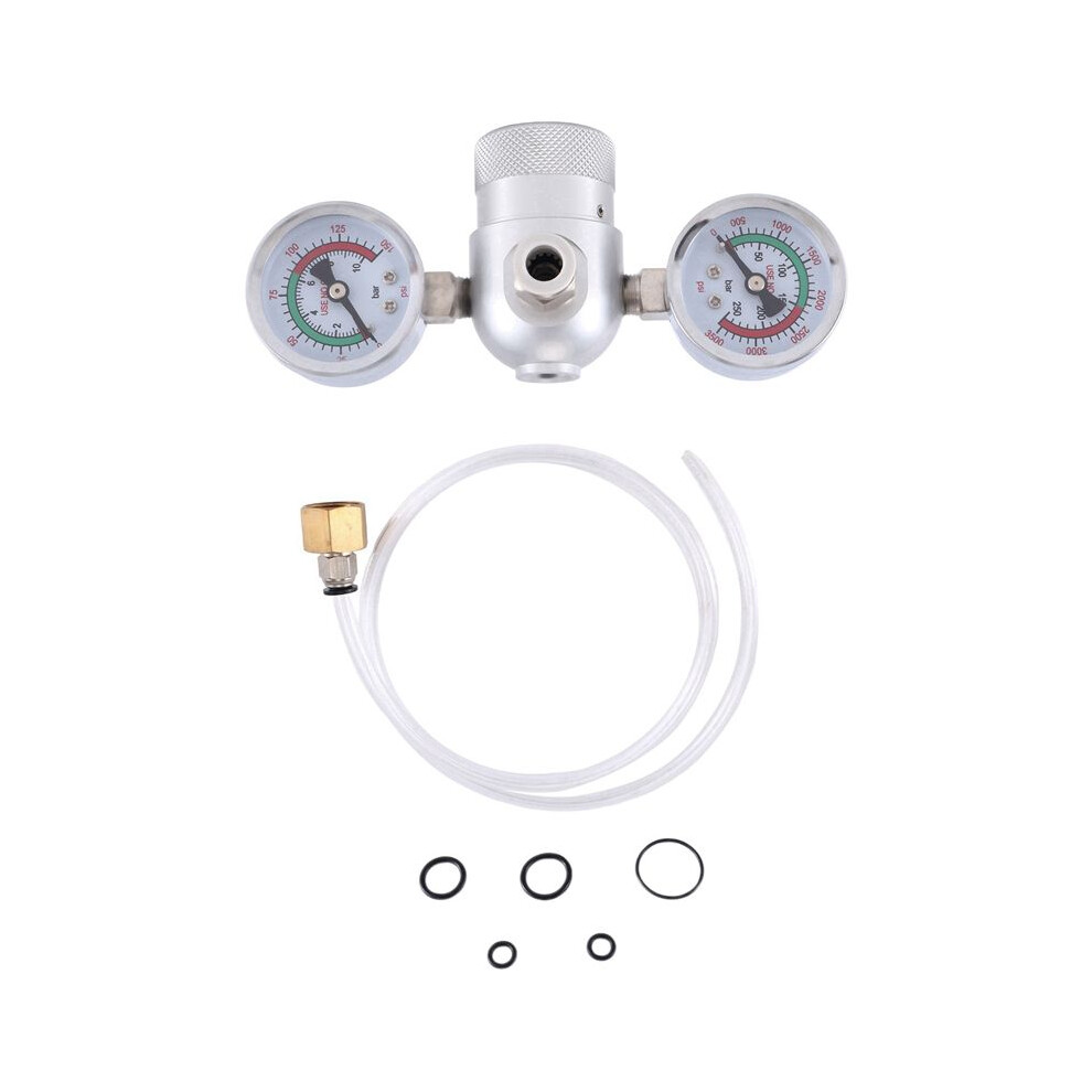 2X Whipped Cream Pressure Regulator Valve with Hose and Adapter for ...