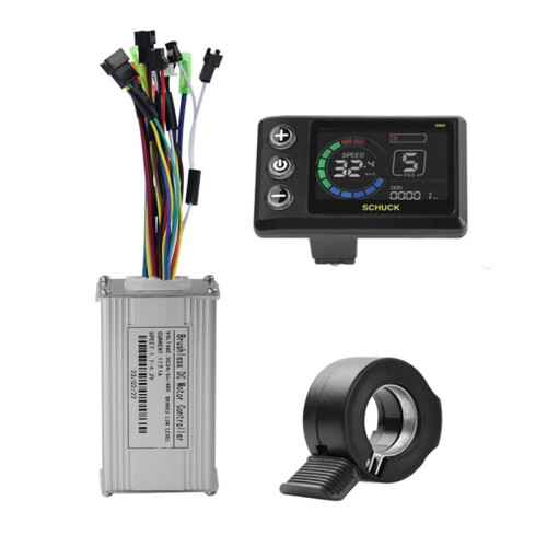 36V 48V 17A Brushless Controller S869 Meter LCD Display 24V-72V ...