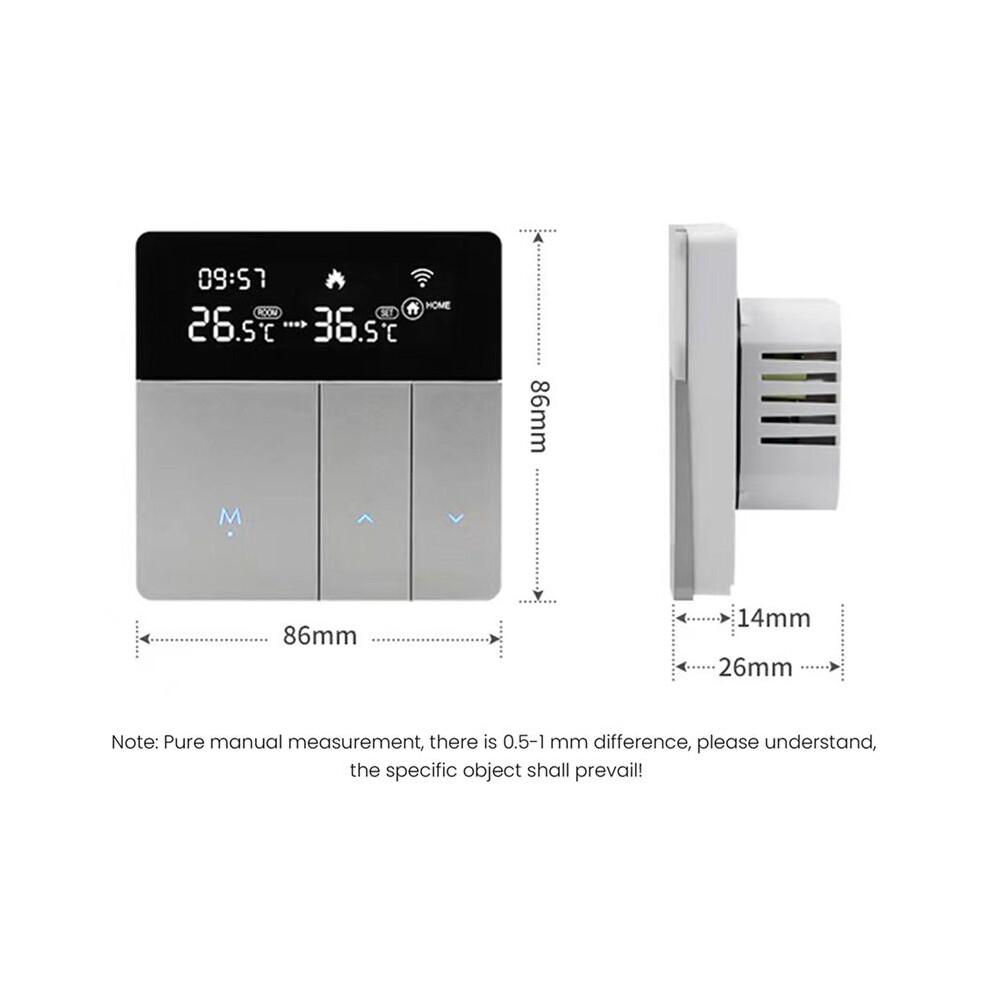3X AVATTO Tuya WiFi Thermostat Intelligent ContrôLeur de TempéRature ...