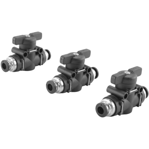 6 mm Push Connect Valve Valve 6 mm Air Flow Control Valve Quick Connect ...