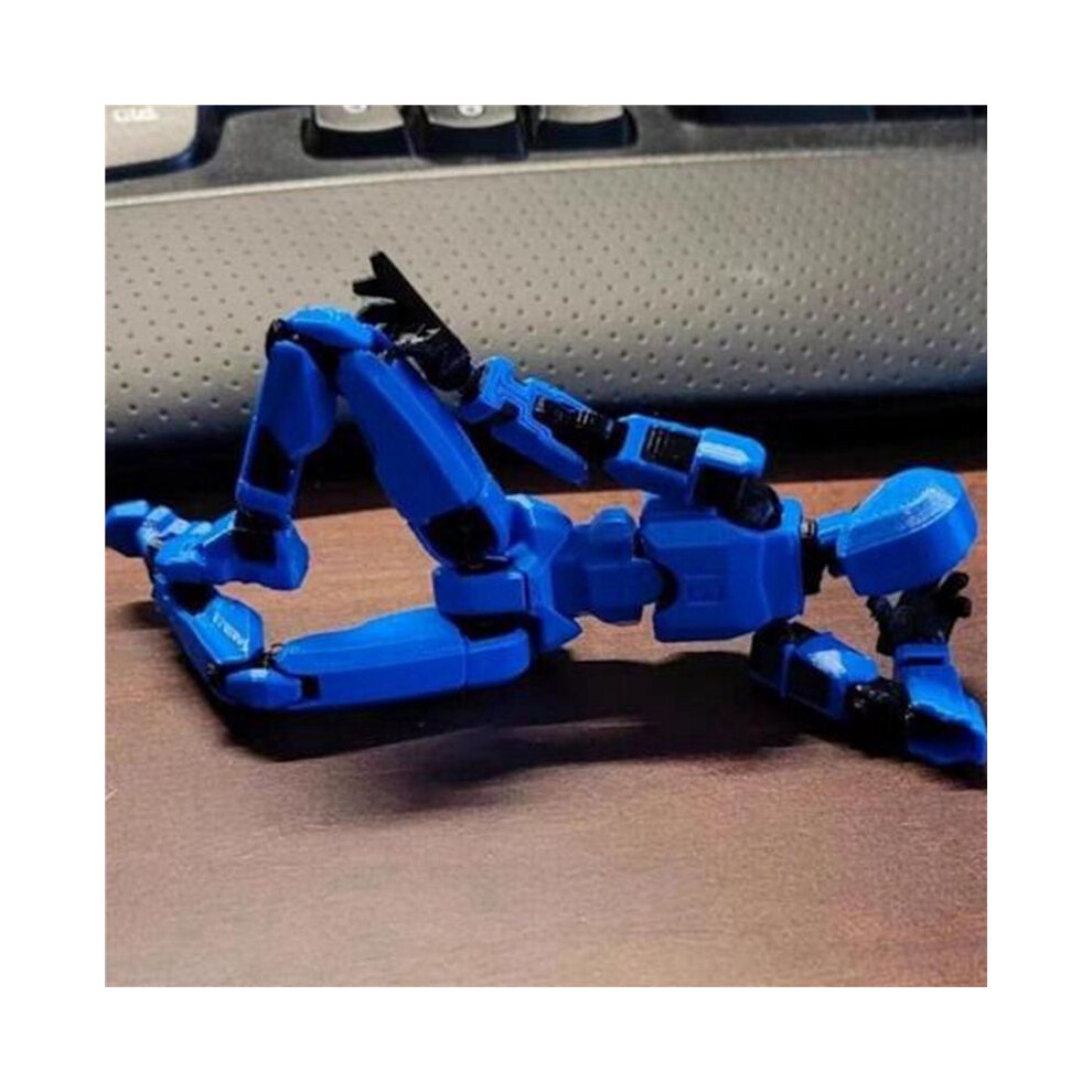 2X Figurine D'Action Robot, Imprimée en 3D avec Articulation Complète ...