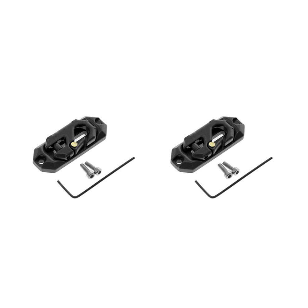 2X Winch Control Mount Plate Metal Winch Hook Recovery Tool Suitable ...