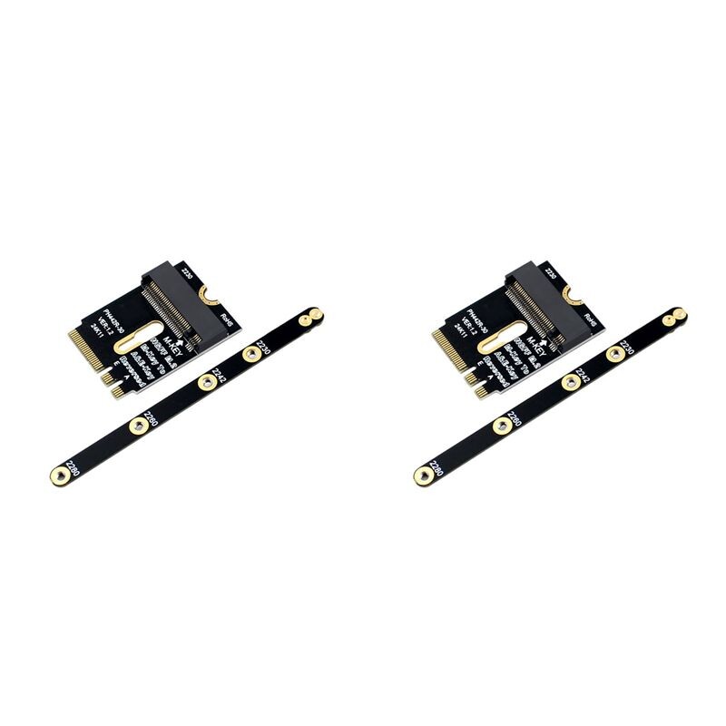 2X Installazione 'Adattatore PCIE M.2 NVME SSD PCIE 4.0 per La Scheda ...