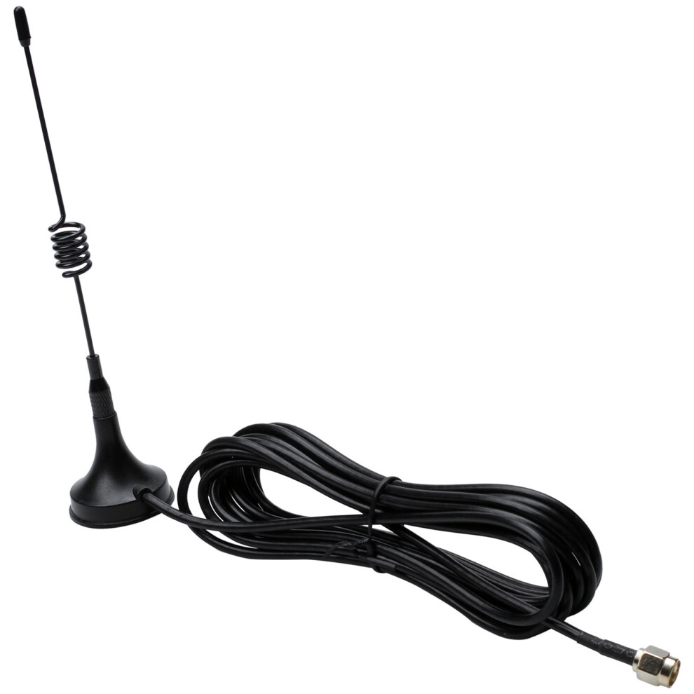 2X 433Mhz 5Dbi Antenna GSM Antenna SMa Male Connector Magnetic Base for ...