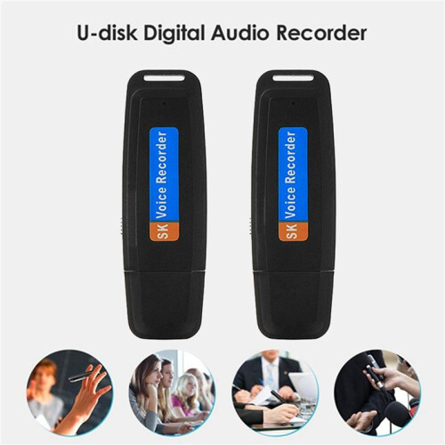 Tragbarer Wiederaufladbarer U-Disk-USB-Digital-Audio-Voice-Recorder ...