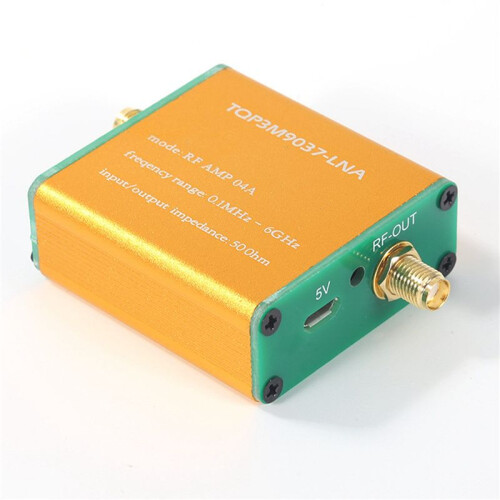 3X Amplificatore A Basso Rumore 100K-6GHz Full Band 20DB LNA ...