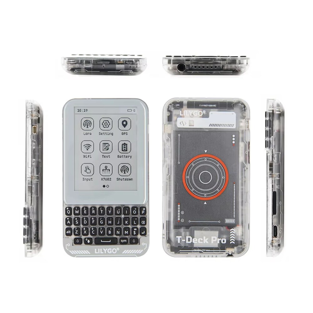 LILYGO T-Deck Pro ESP32-S3 Entwicklungsboard A7682E (4G), LoRa, GPS, E ...