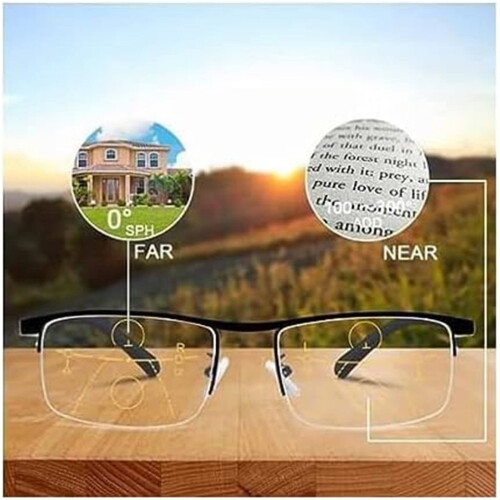 Fokusverstellbare Brille für Nah- und Fernsicht, intelligenter Auto ...