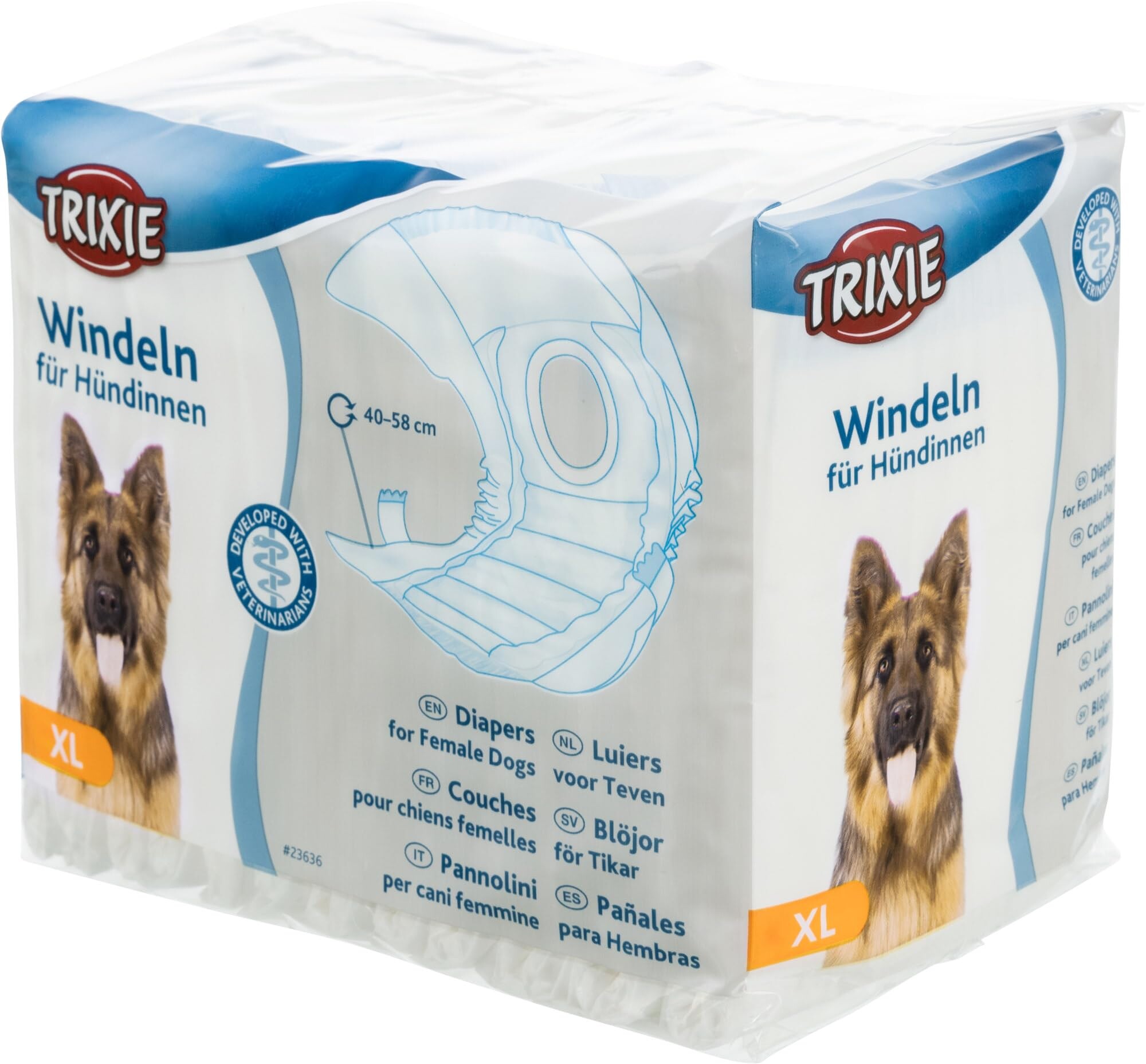 Diapers (nappies) for dogs, 12 pieces, XL, 12 pcs on OnBuy