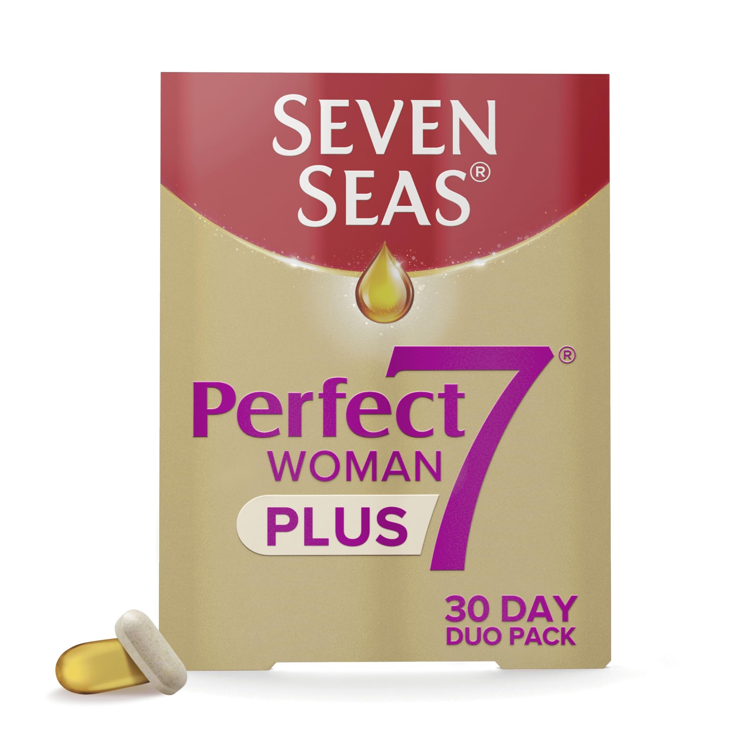 Seven Seas Perfect7 Woman Plus, Multivitamin For Women With Omega-3 ...