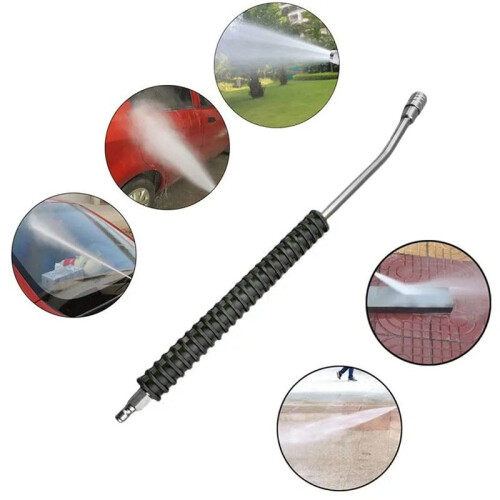 High Pressure Car Jet Washer Nozzle 1/4 Quick Connect Car Cleaning Wand ...