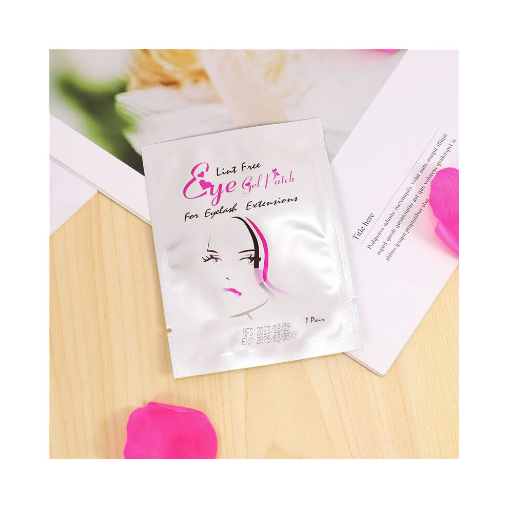 50 Paires Extension De Cils Sous Gel Coussin Des Yeux Non Tisse Patch ...
