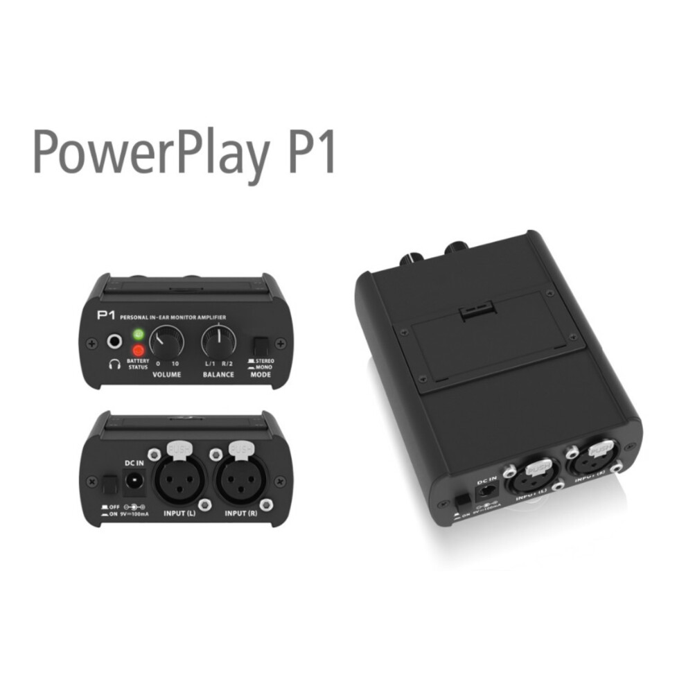 Personal In-Ear Monitor Headphones Amplifier with XLR Inputs 3.5mm ...