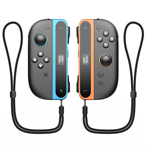 For Switch 2 Left and Right Handles Power Bank Strap and Lanyard Pair ...