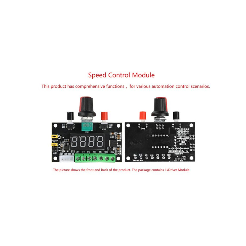 Contrôleur de Moteur Pas à Pas 12 V/24 V, Module Générateur de Signal D ...
