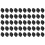 Chair Leg Plastic Blanking End Cap Square Tube Insert Black 20mmx20mm ...