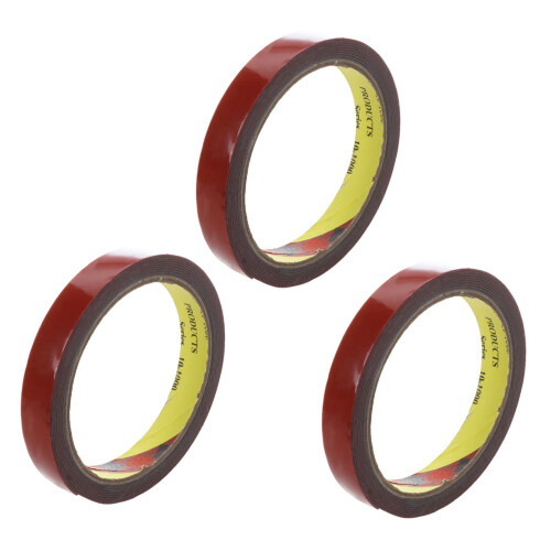 3X Strong Permanent Double Sided Super Sticky Foam Tape Roll For ...