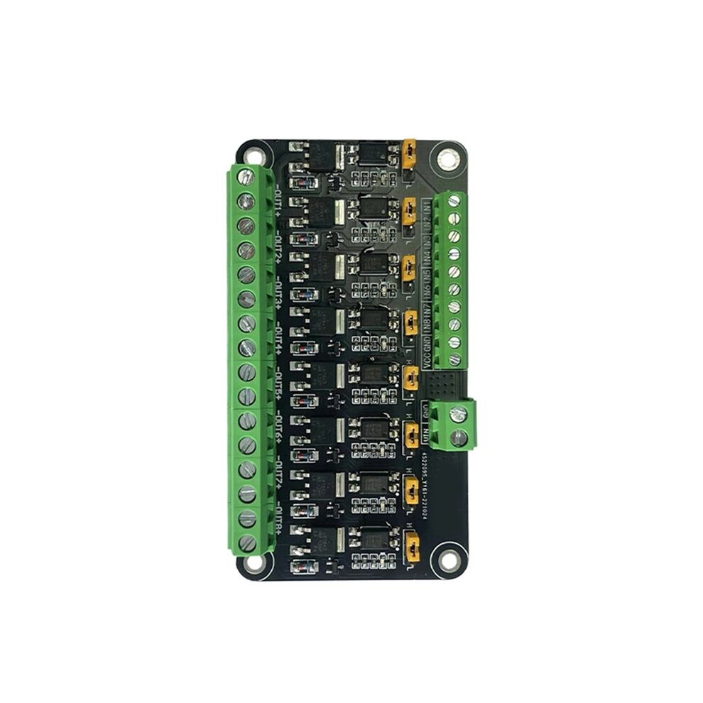 8 Channel MOSFET Microcontroller PLC Amplification Field-Effect Drive ...