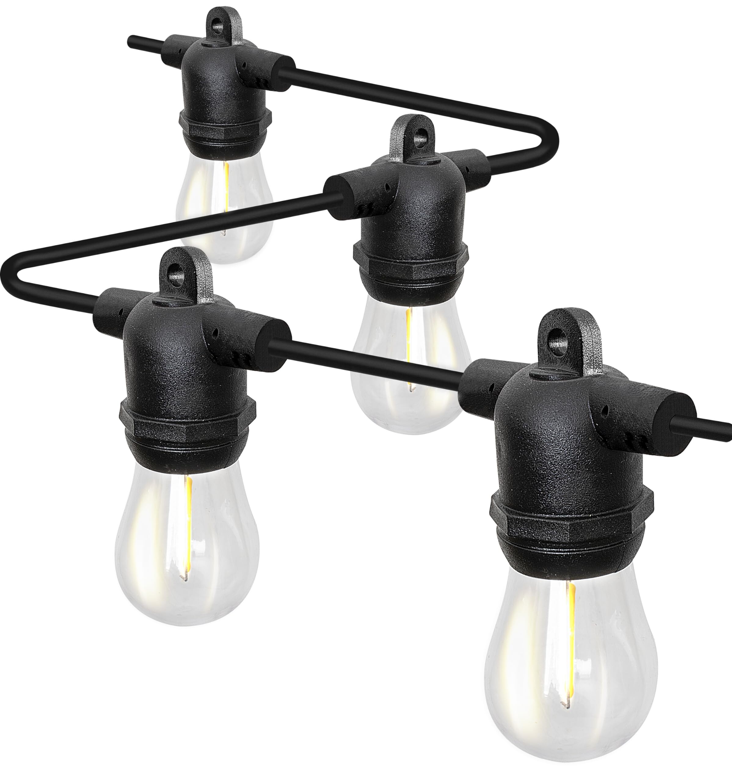 Luceco Exterior 12V Low Voltage Festoon 5M 2700K Extension Pack - 10 ...