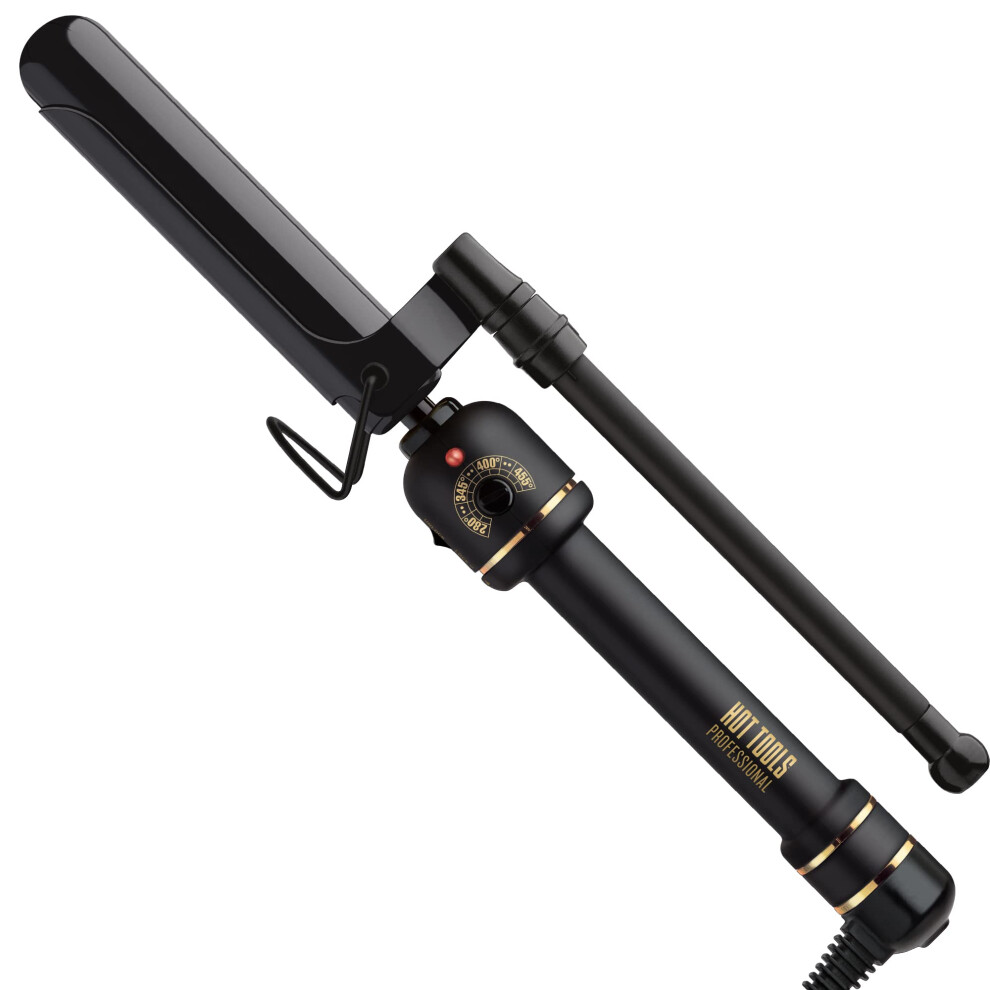 HOT TOOLS Pro Artist Ferro Marcel Nero Oro | Per Stili Extra Lisci e ...