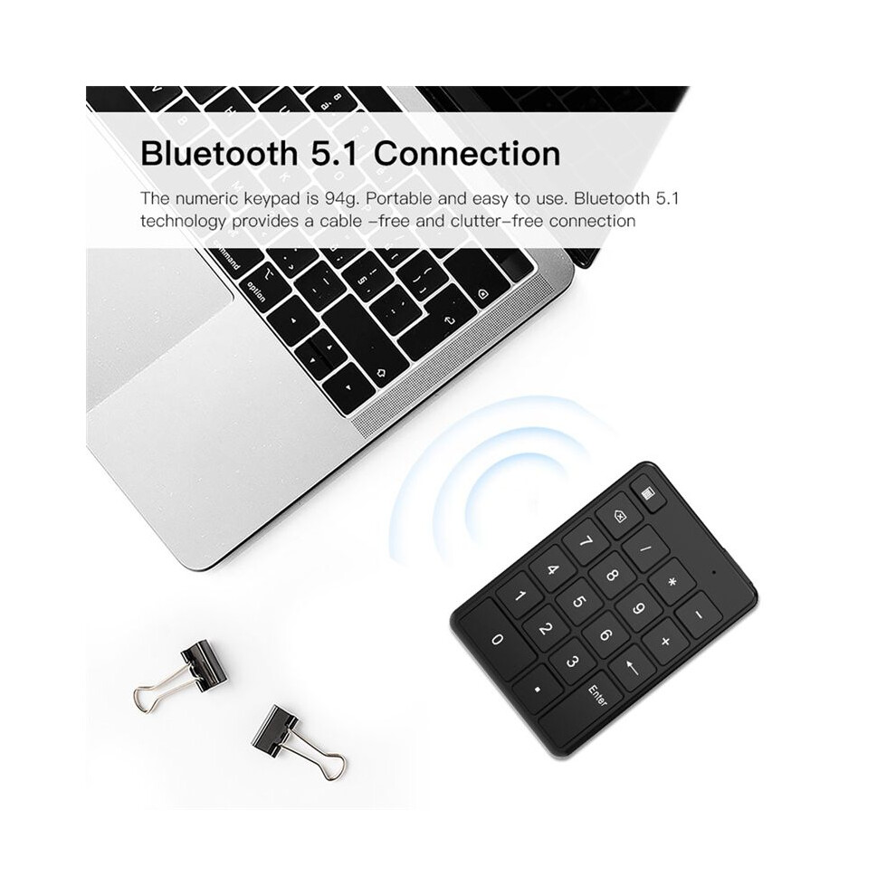 19 Keys Universal Wireless Numeric Keypads Numpad Digital Keyboard for ...