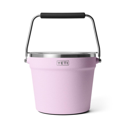 YETI Rambler Beverage Bucket, Double-Wall Vacuum Insulated Ice Bucket ...