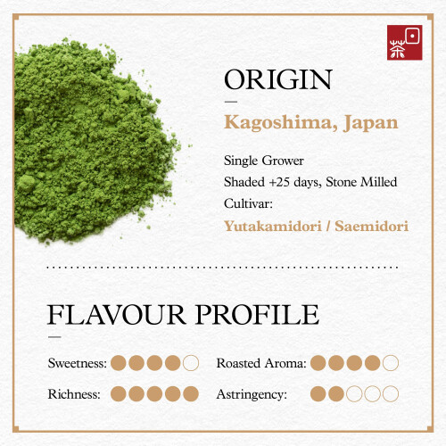 Ocha & Co. Kagoshima Matcha - Ceremonial Grade - Japanese First-Harvest ...
