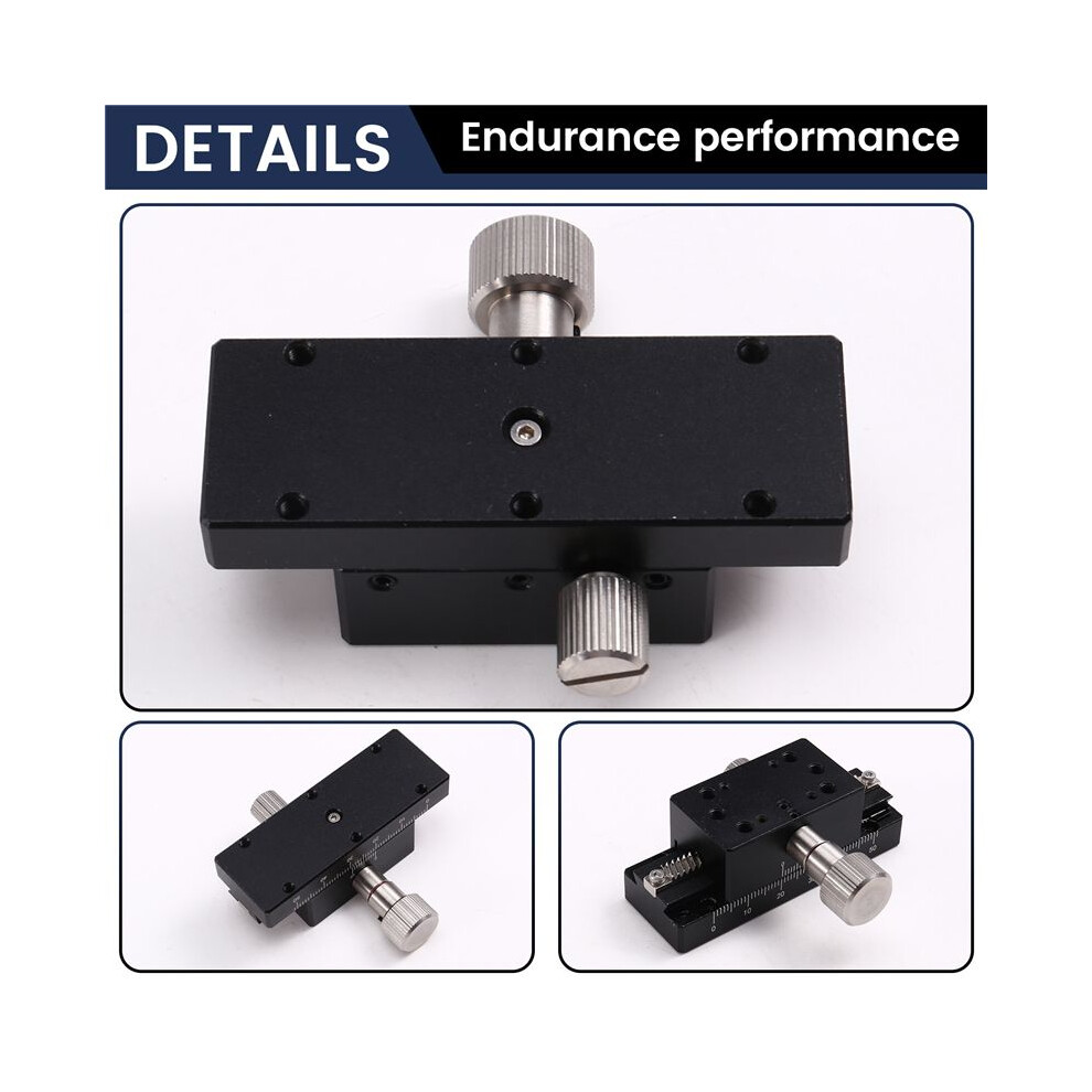 X-Axis Long Travel 50mm Dovetail Fine-Tuning Slide Dovetail Slide ...