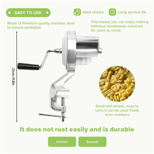 Manual Macaroni Maker, Cavatelli Maker Machine for Authentic Italian ...