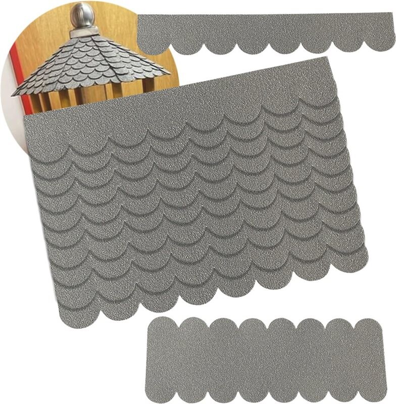 Roofing Shingles Roof for Bird House Roofing Self-Adhesive 21 Pieces ...