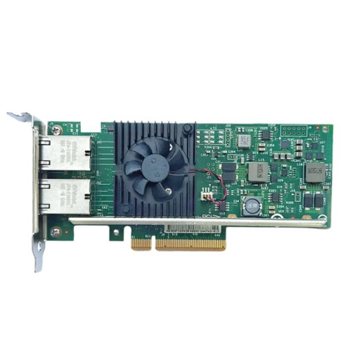 X540-T2 Network Card X540 Chipset Pcie X8 Dual Copper Rj45 10Gbps Port ...
