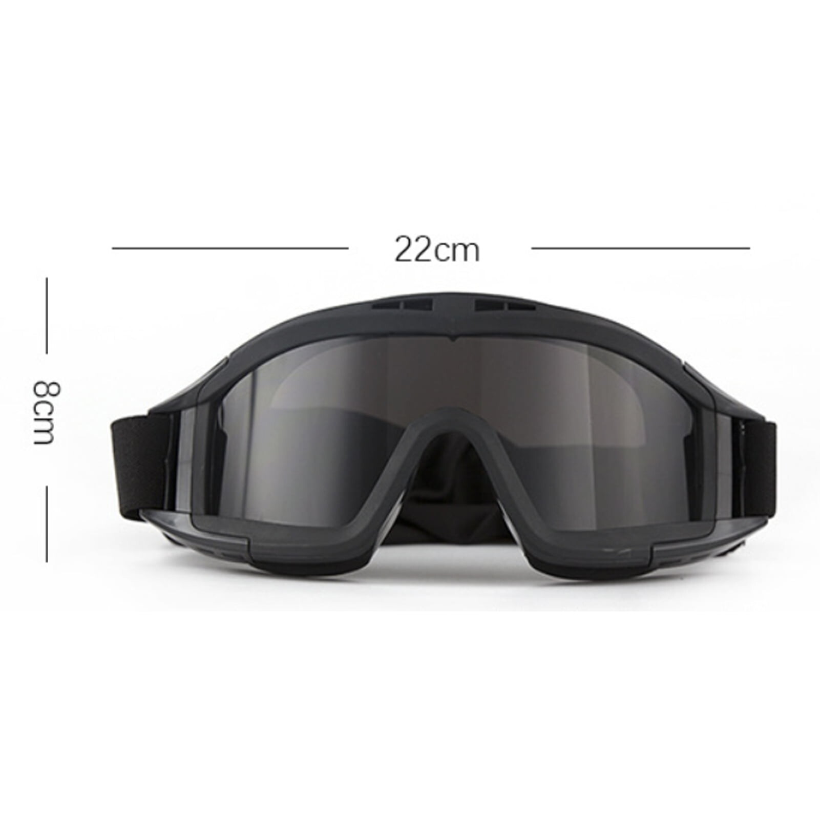 Airsoft Goggles Desert Locust Goggles Anti Fog Safety Glasses Impact ...