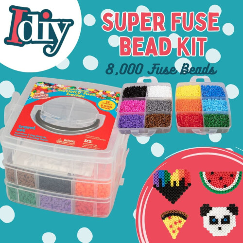 SCS Direct Fuse Bead Super Kit (8000 Piece) on OnBuy